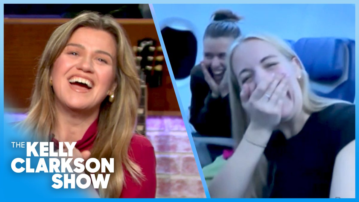 Kelly Clarkson meets best friends who went viral on TikTok for rare ...