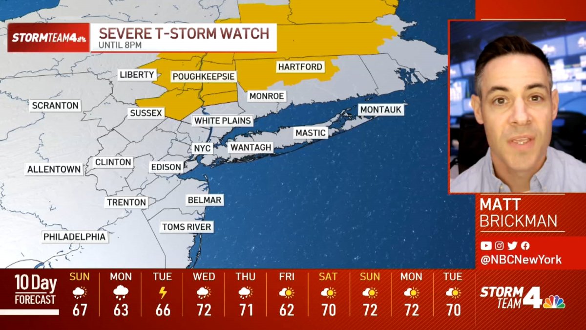 Latest Forecast From Storm Team 4 – NBC New York