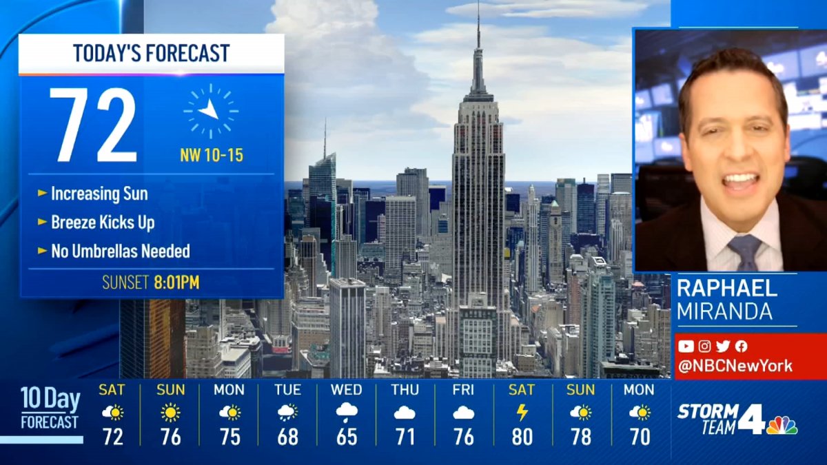 Latest Forecast From Storm Team 4 – NBC New York