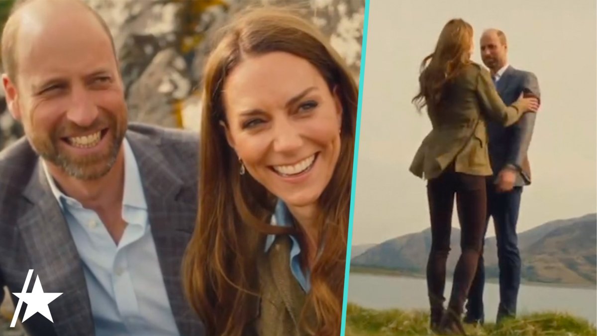 Kate Middleton and Prince William show rare PDA in emotional new video ...