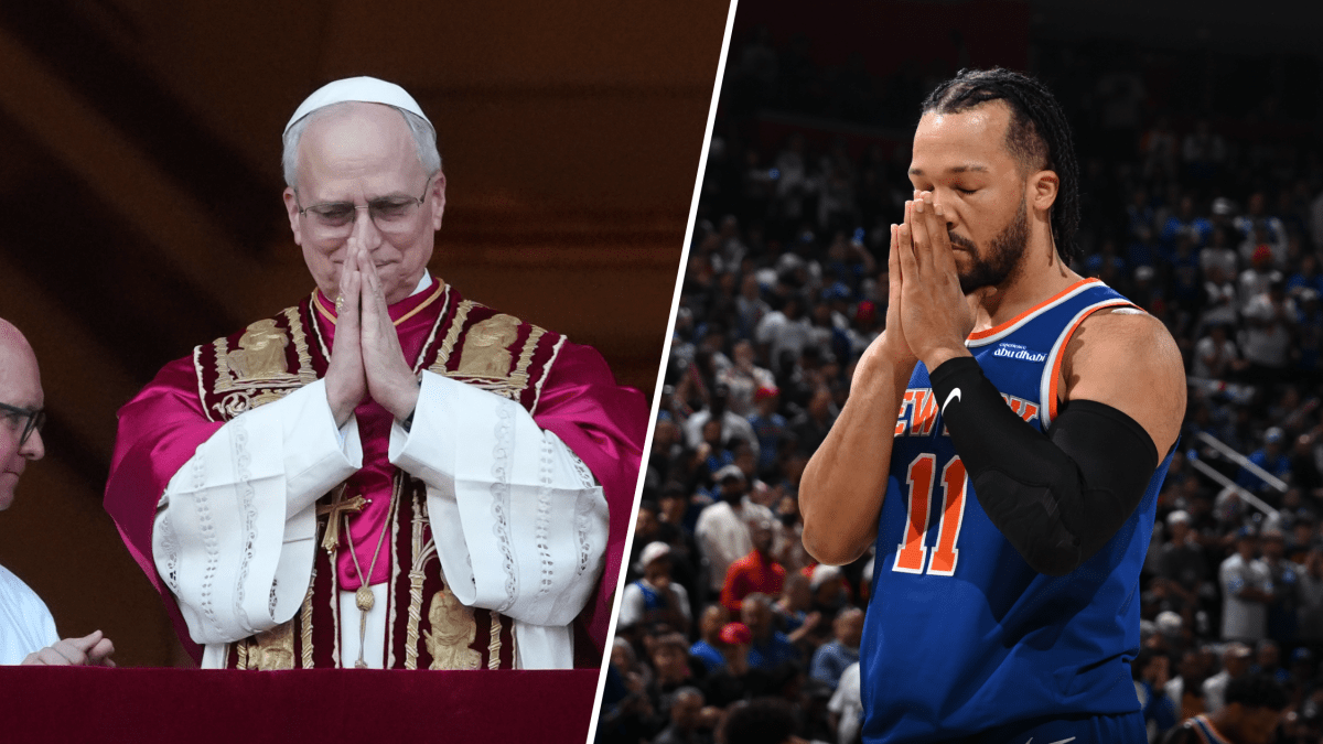 Pope Leo XIV brings hope to the Knicks for their Villanova ties – NBC ...