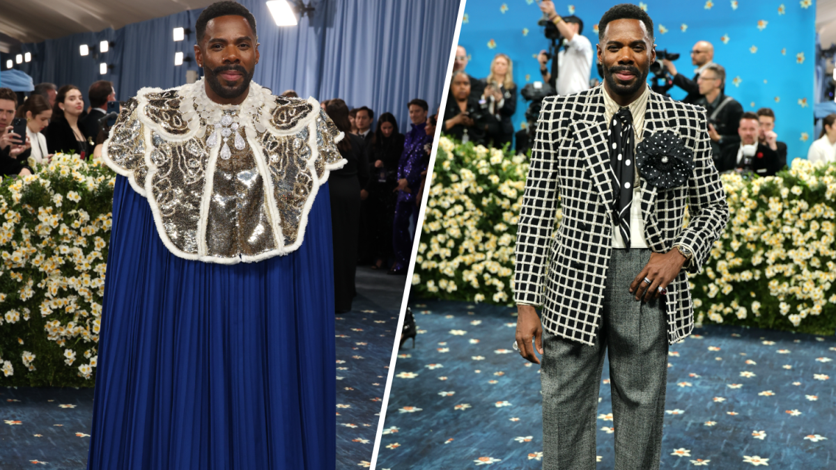 Colman Domingo debuts two looks at 2025 Met Gala – NBC New York