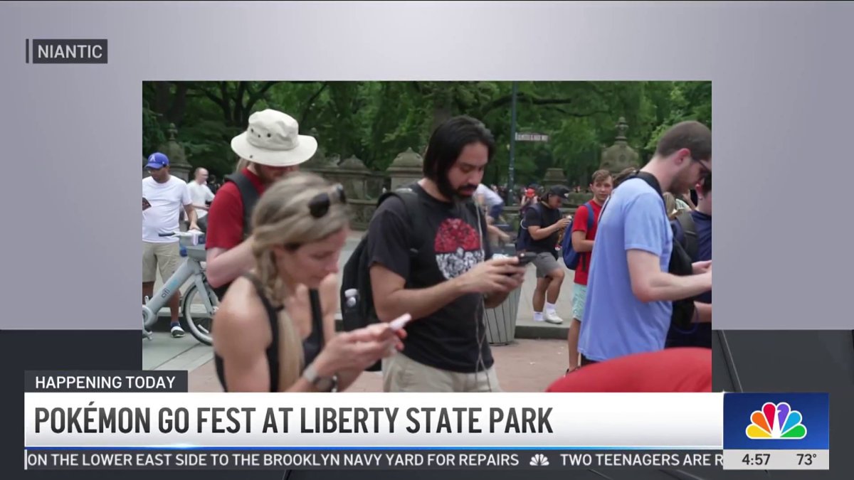 Pokémon GO Fest kicks off at Liberty State Park – NBC New York