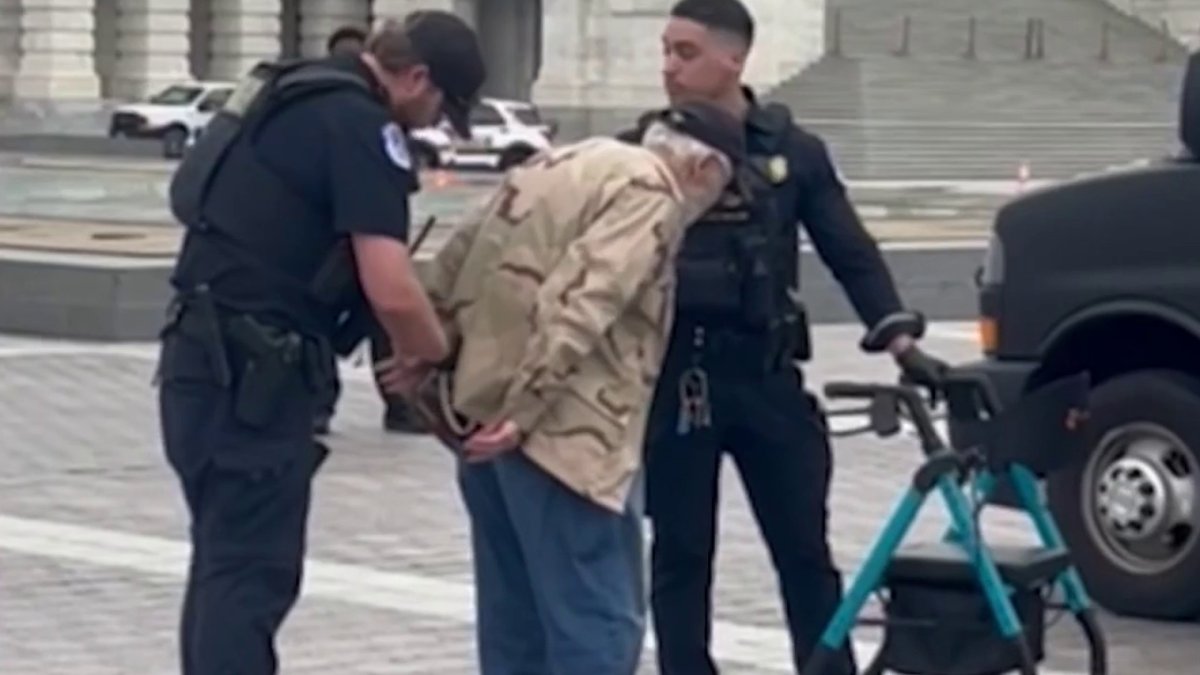 Capitol Police arrest 60 parade protesters – NBC New York