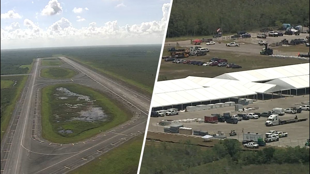 Timeline of ‘Alligator Alcatraz’s’ speedy construction – NBC New York