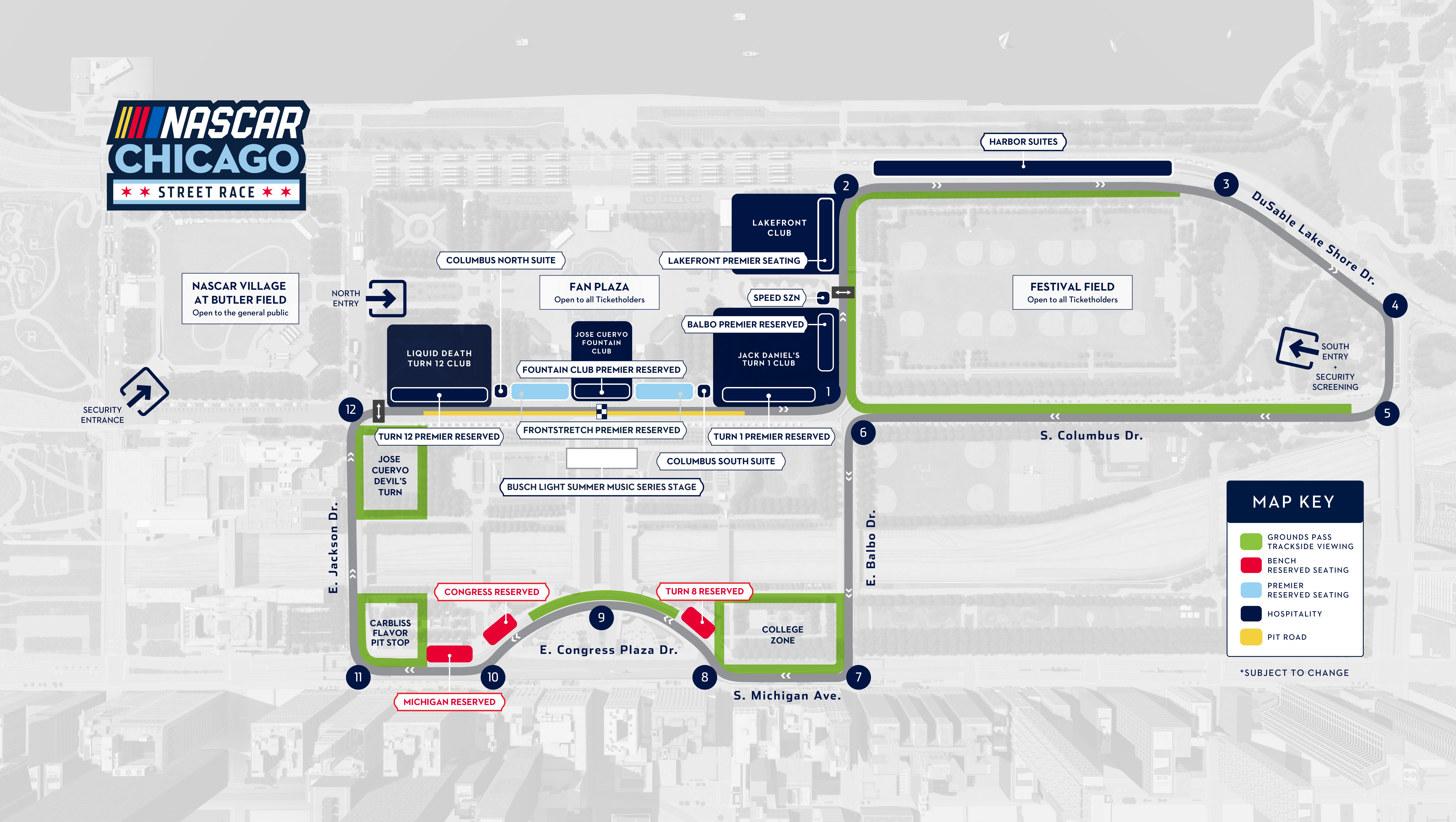NASCAR Chicago Street Race 2025: Schedule, course map, tickets – NBC ...