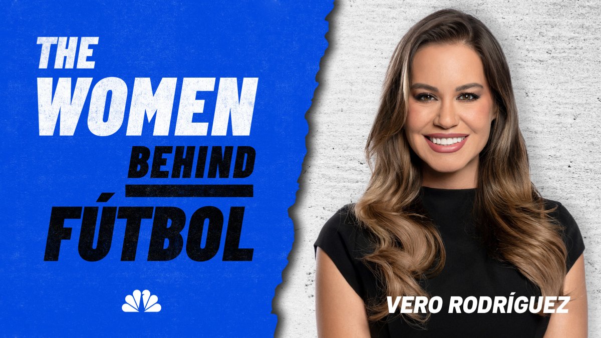 Women Behind Fútbol: Telemundo Deportes’ Vero Rodríguez gives a red ...