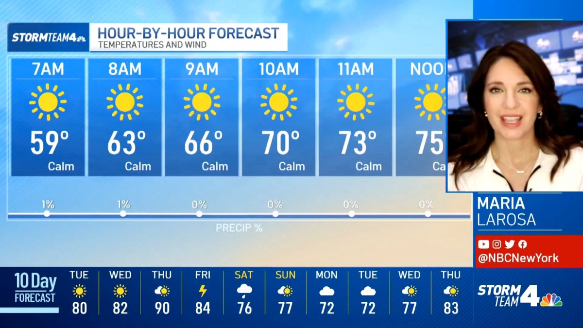 Latest Forecast From Storm Team 4 – NBC New York