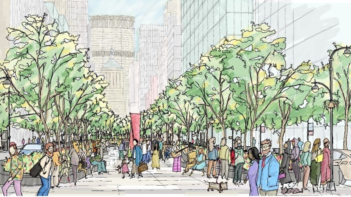 Park Ave to add landscapes and architecture to its street – NBC New York