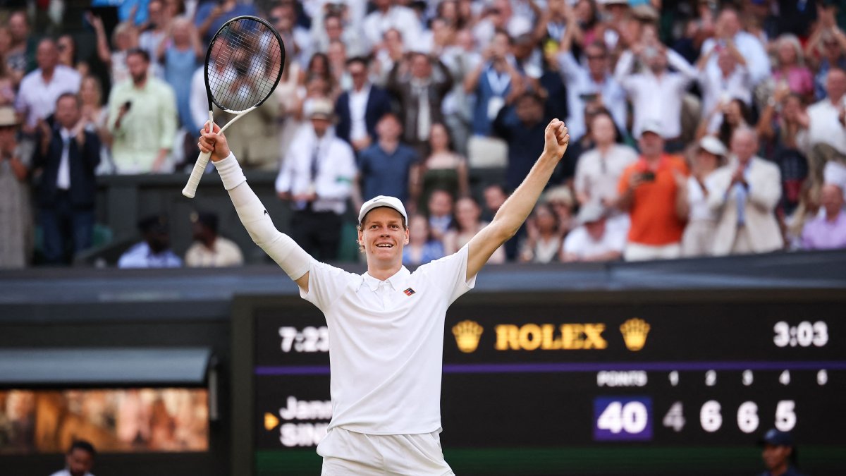 Jannik Sinner wins 2025 Wimbledon title over Carlos Alcaraz – NBC New York