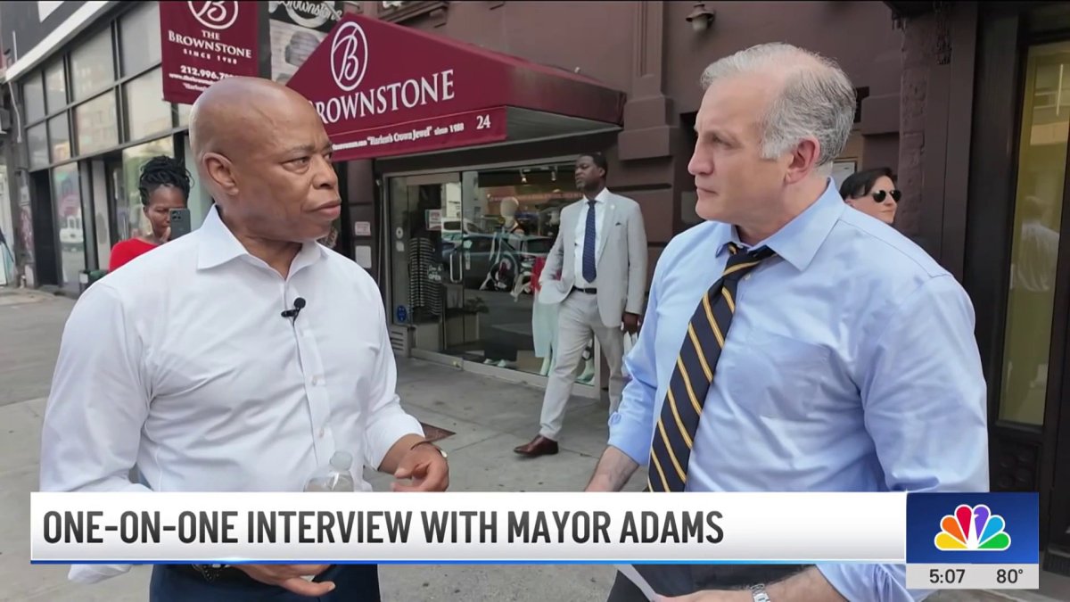 One-on-one interview with Mayor Eric Adams: part two – NBC New York