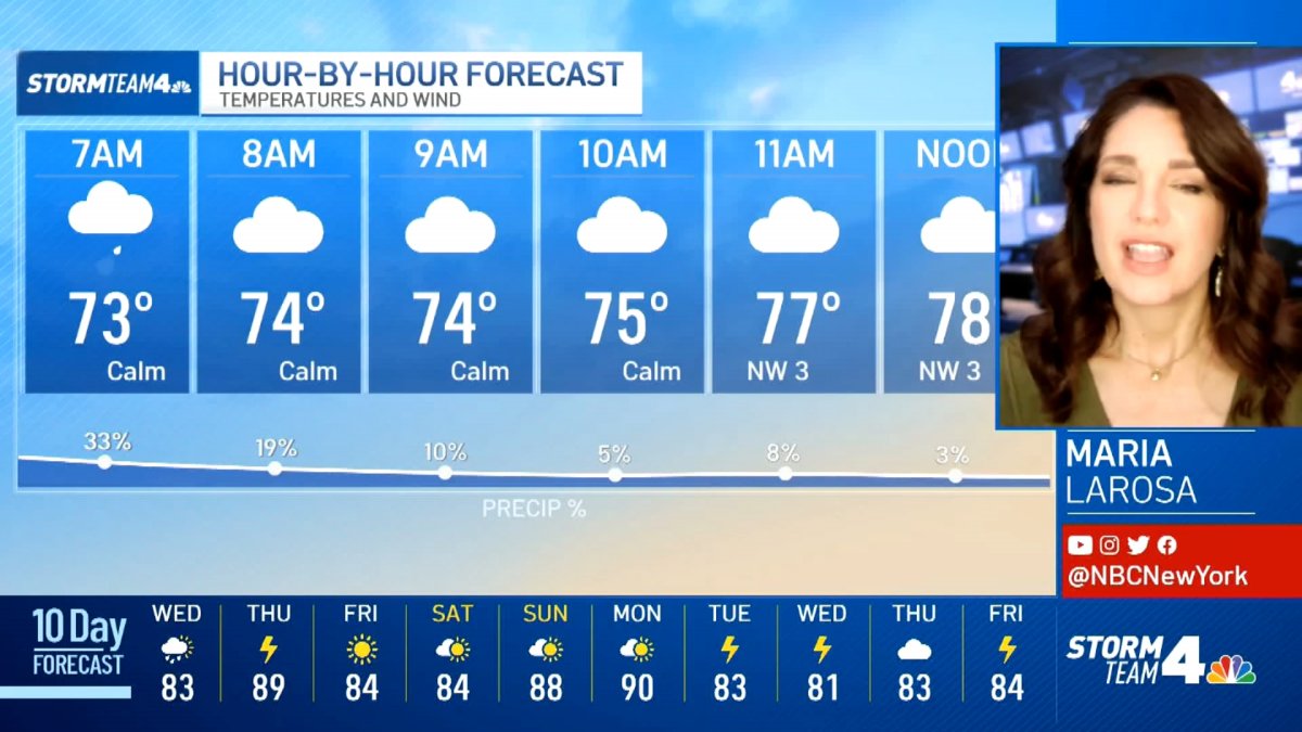 Latest Forecast From Storm Team 4 – NBC New York