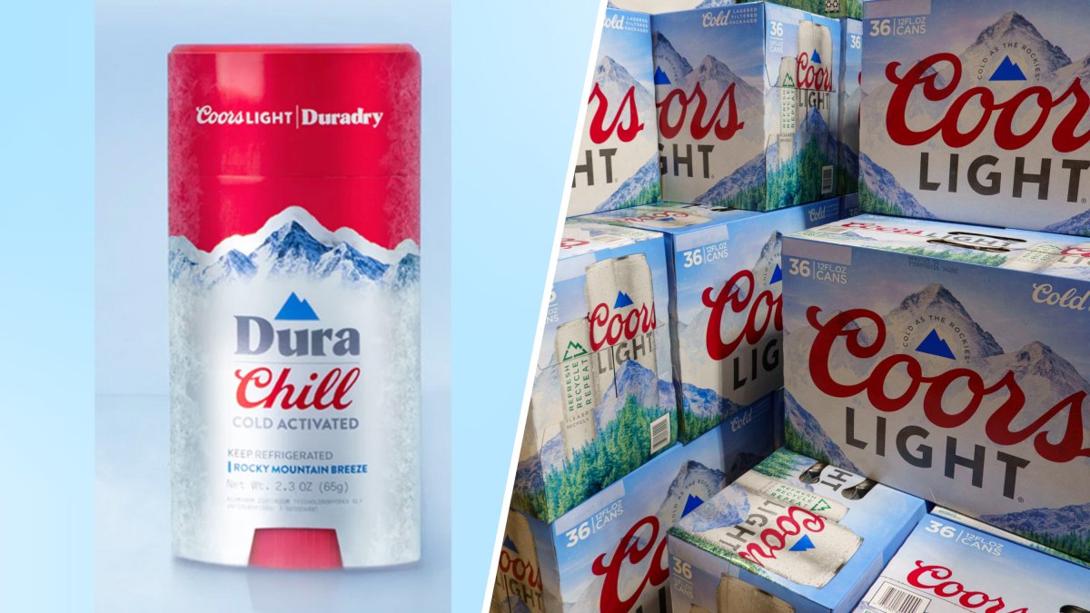 Coors Light launches chilled deodorant – NBC New York