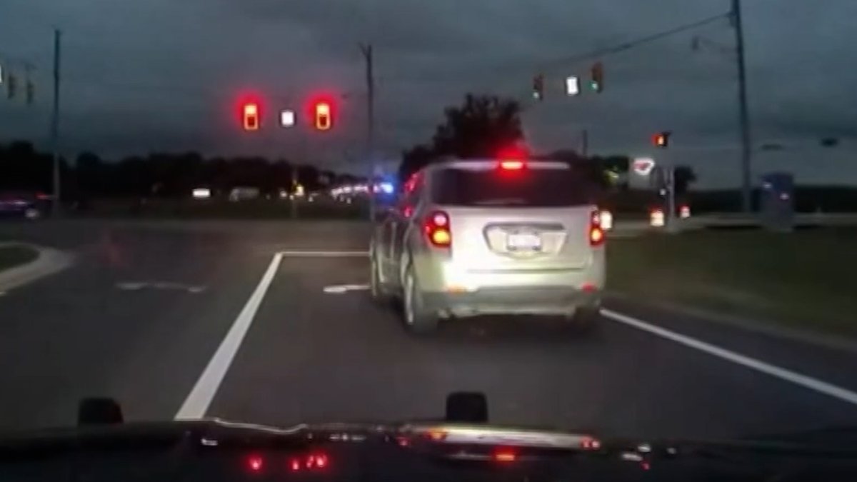 VIDEO: Car stolen with toddler inside crashes during police chase – NBC ...