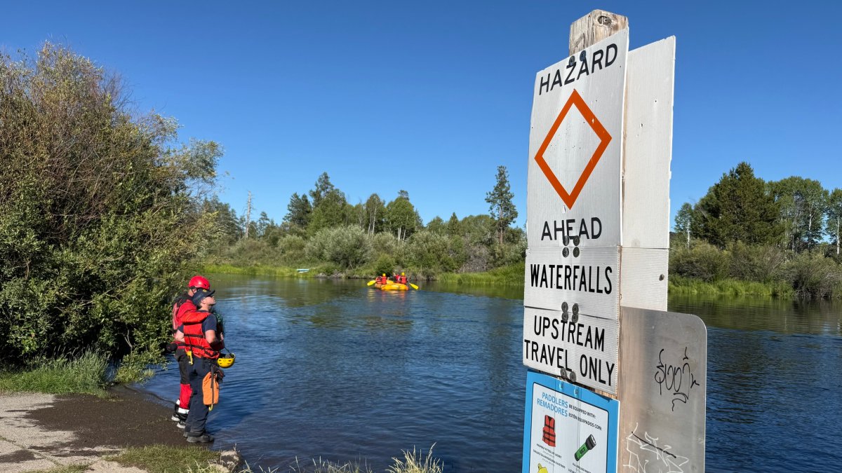1 dead, 2 missing after group goes over waterfall in Oregon – NBC New York