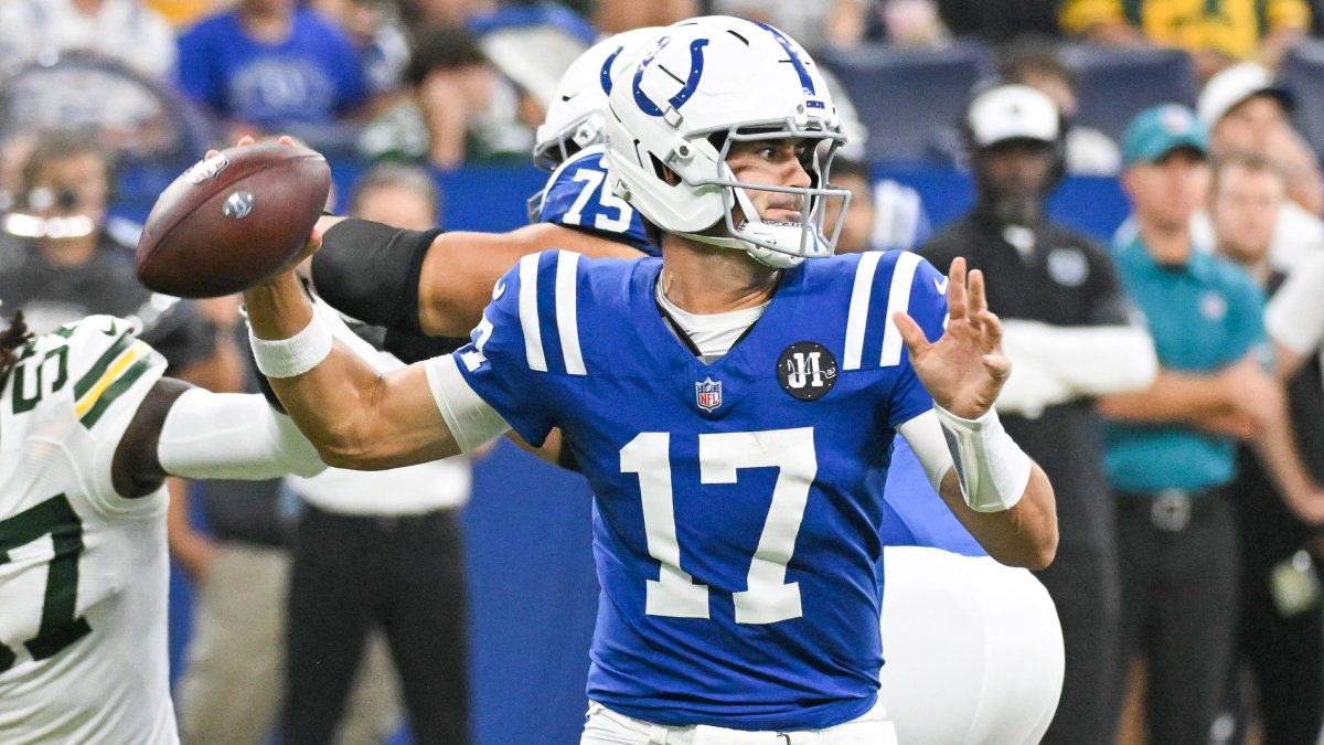 Daniel Jones will start at QB for Colts over Anthony Richardson – NBC ...