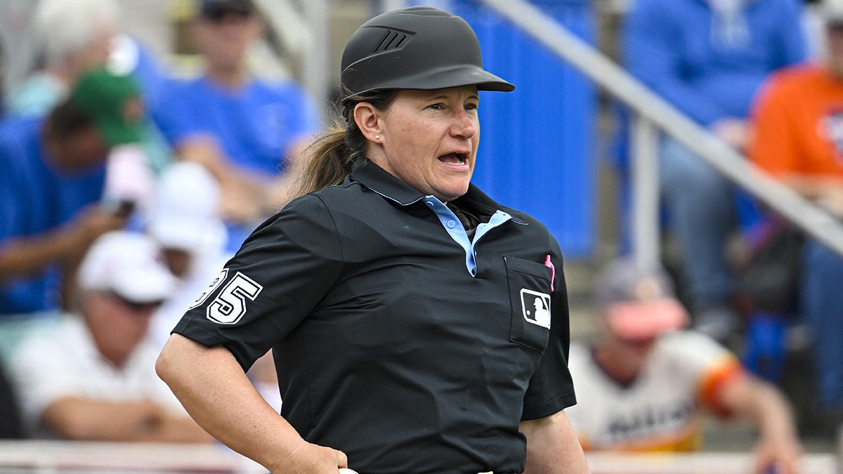 Jen Pawol, first female MLB umpire, to call Marlins-Braves game – NBC ...