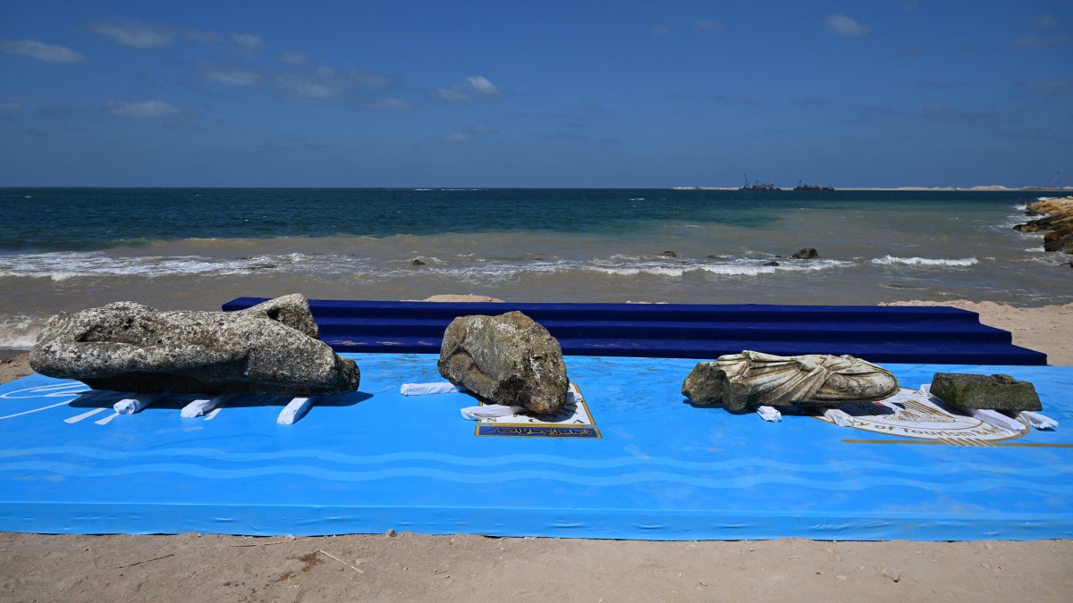 Sunken city’s treasures pulled from depths after 2,000 years – NBC New York