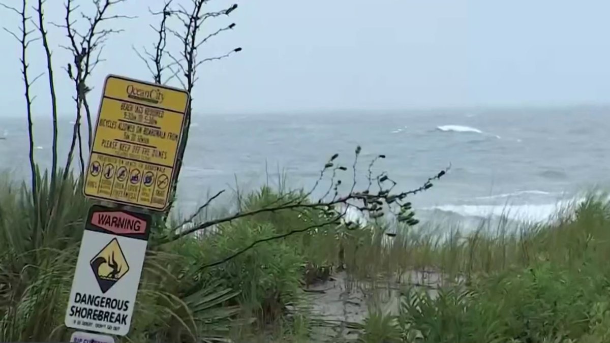 Wildwood issues no swimming advisory due to Hurricane Erin – NBC New York