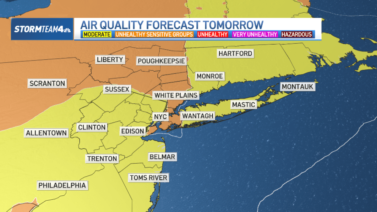 Wildfire Smoke and Hazy Skies Blank NYC Monday – Archyde