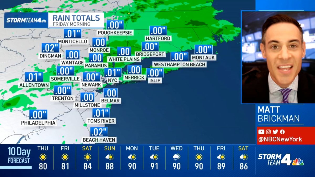Latest Forecast From Storm Team 4 – NBC New York