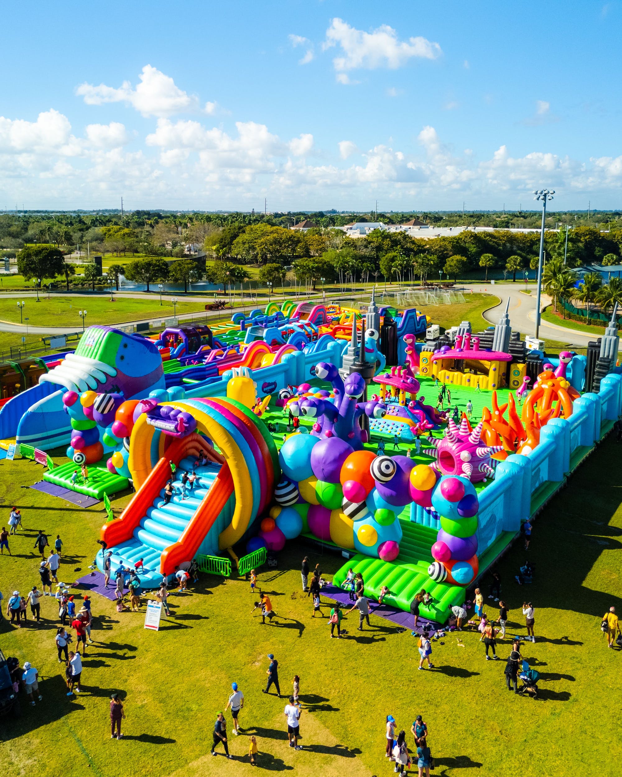 The world’s largest bounce house is coming to New Jersey – NBC New York