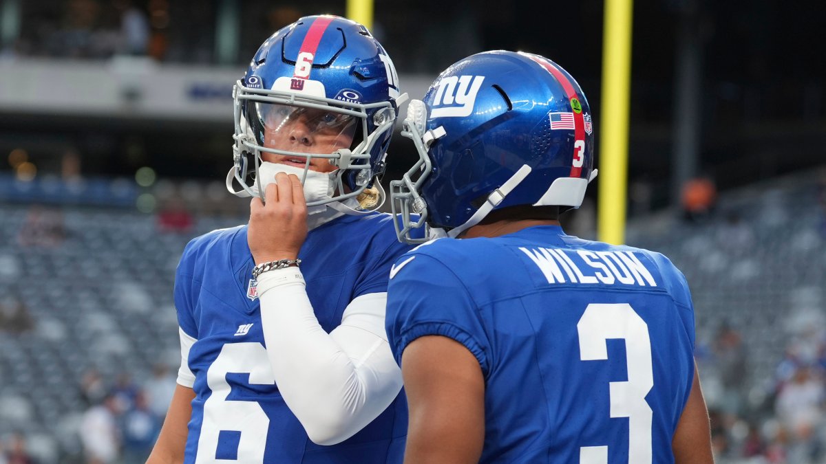 New York Giants benching Russell Wilson for Jaxson Dart: Report – NBC ...