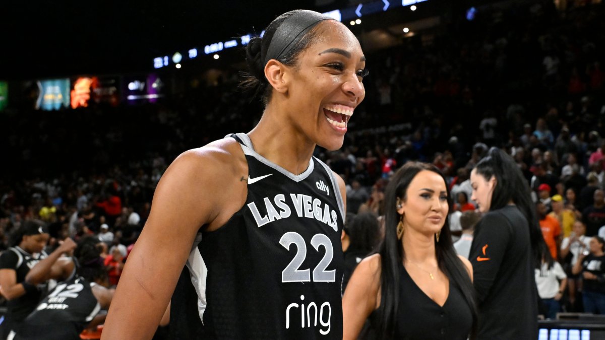 Aces’ A’ja Wilson wins 2025 WNBA MVP award for 4th time in career – NBC New York