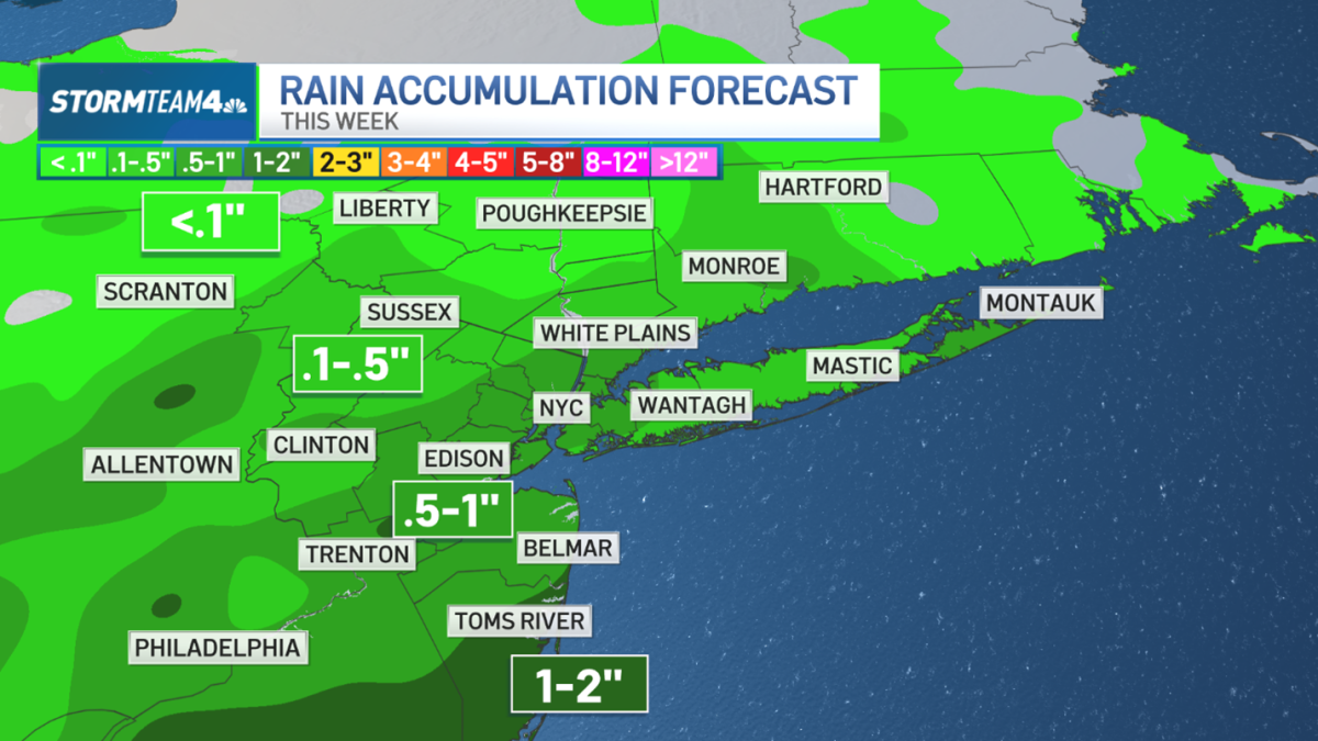 Mid-week rain ushers in cooler weather, but will leave dry skies for ...