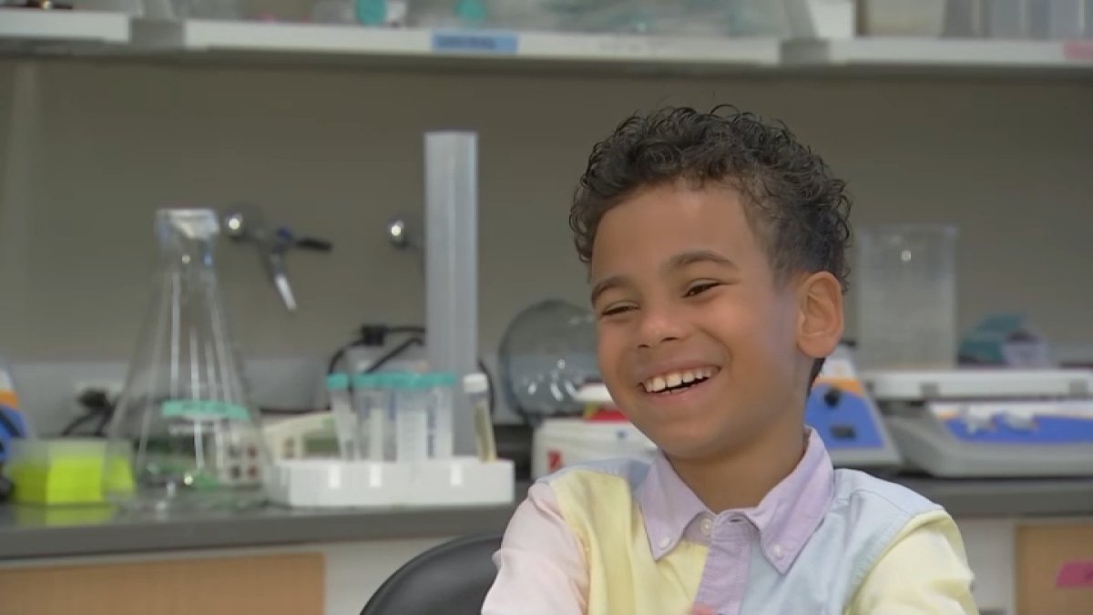 9-year-old Pa. boy from Collegeville attends collage – NBC New York