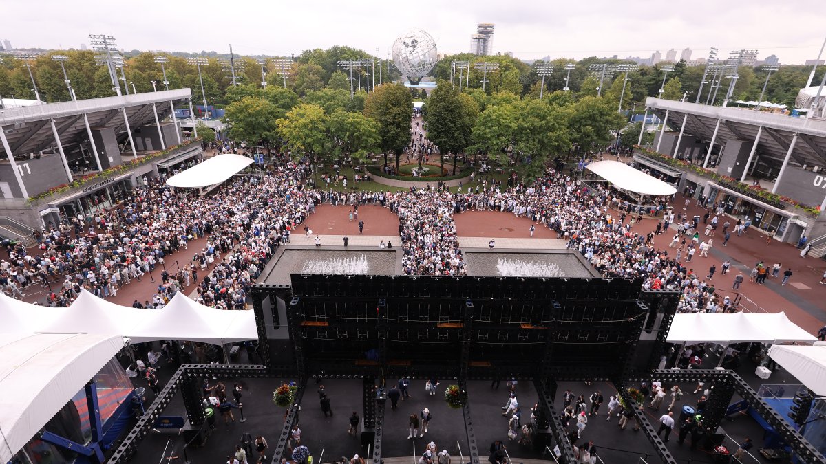 US Open men’s final is delayed because of security – NBC New York