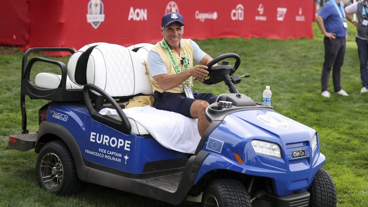 Soccer great Gianfranco Zola gives European Ryder Cup team a lift – NBC ...