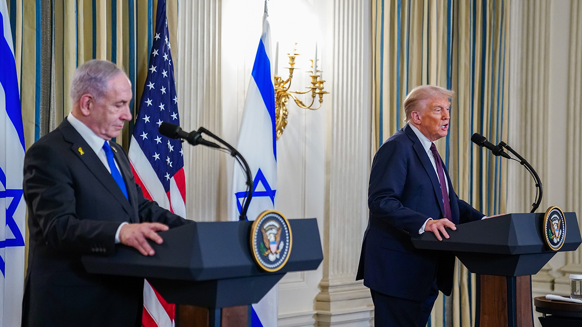 Trump meets with Netanyahu on Gaza and leaders on averting shutdown ...