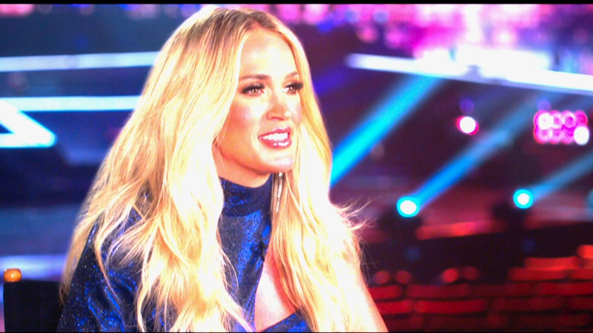 Behind the scenes of Carrie Underwood’s new Sunday Night Football open ...