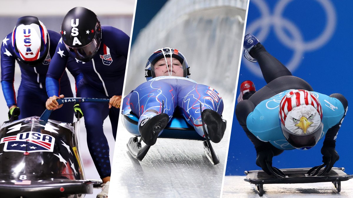 Breaking down the differences between bobsled, luge and skeleton – NBC New York