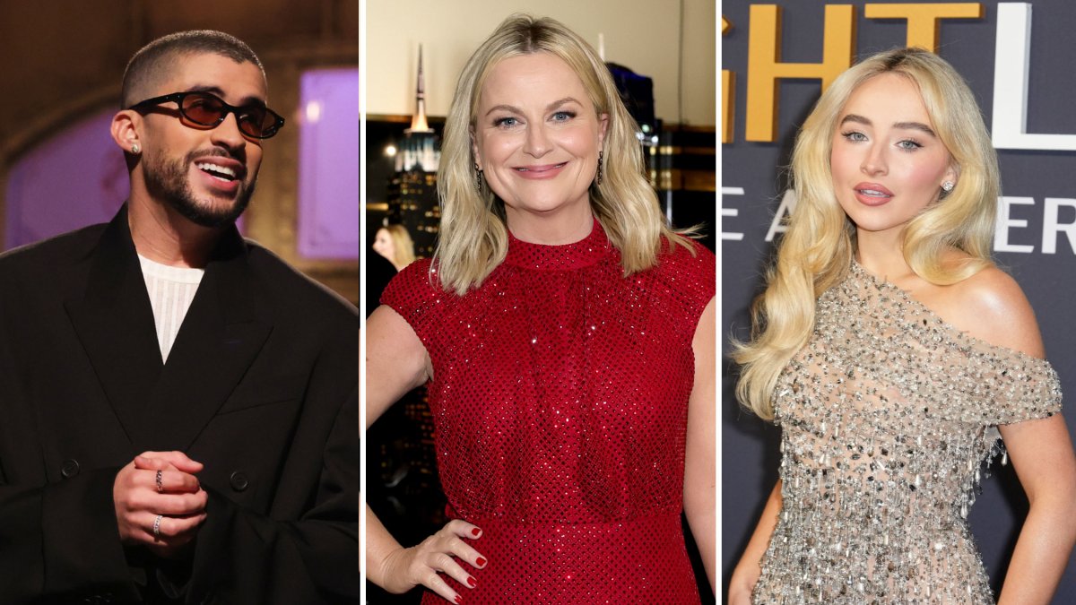 Bad Bunny, Amy Poehler and Sabrina Carpenter to host ‘SNL’ – NBC New York