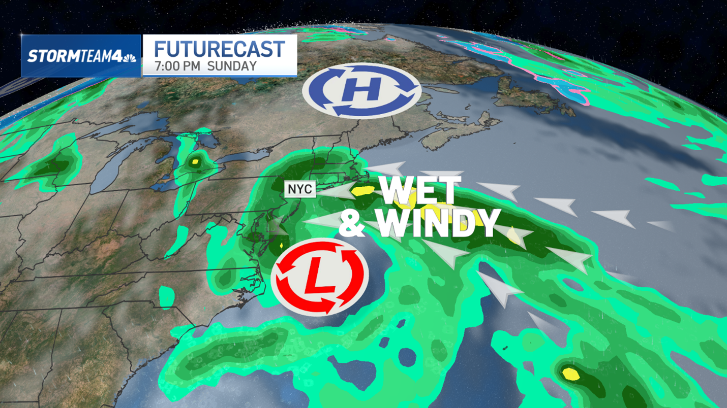 NYC weather Saturday: Storms dump buckets of rain, heavy wind to down ...