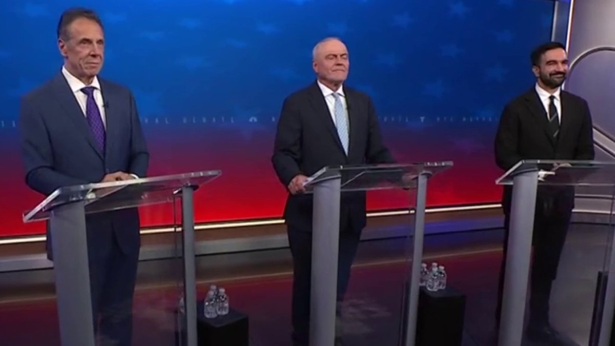 Nyc Mayoral General Election Debate Full Video Nbc New York