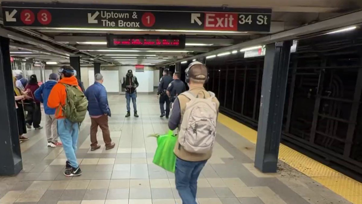 Baby found alone on Penn Station subway platform – NBC New York