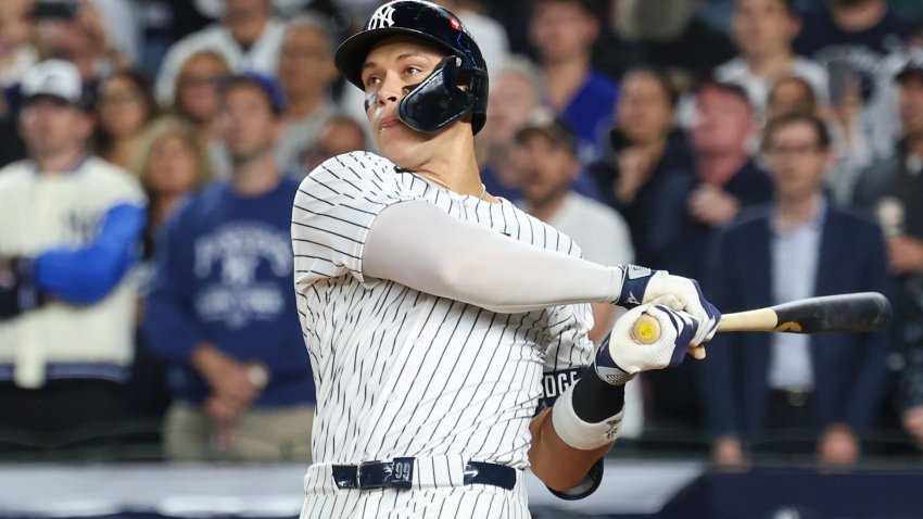 Judge rallies Yankees past Blue Jays 9-6 to avoid ALDS sweep – NBC New York