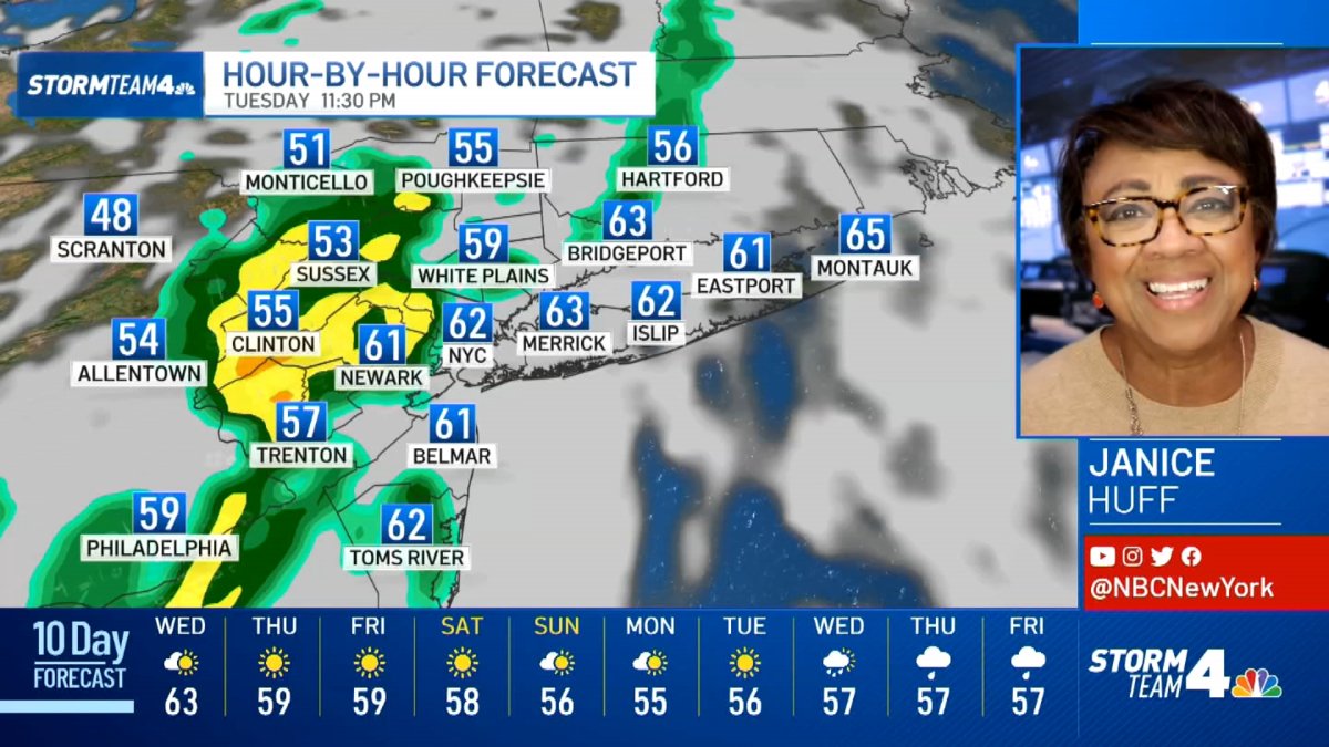 Latest Forecast From Storm Team 4 – NBC New York
