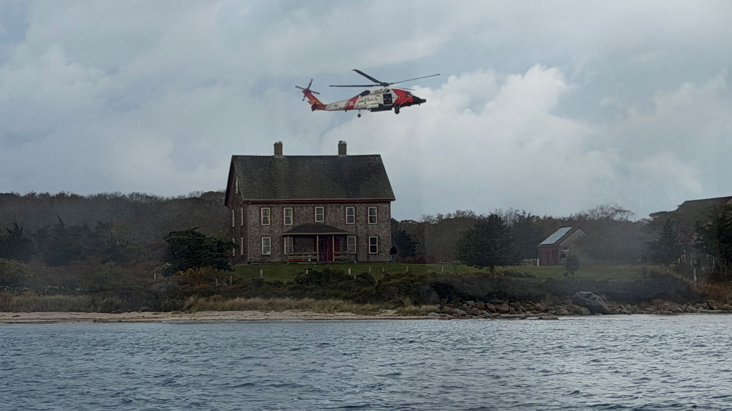 Stranded family rescued on Naushon Island, MA after boat fire – NBC New ...