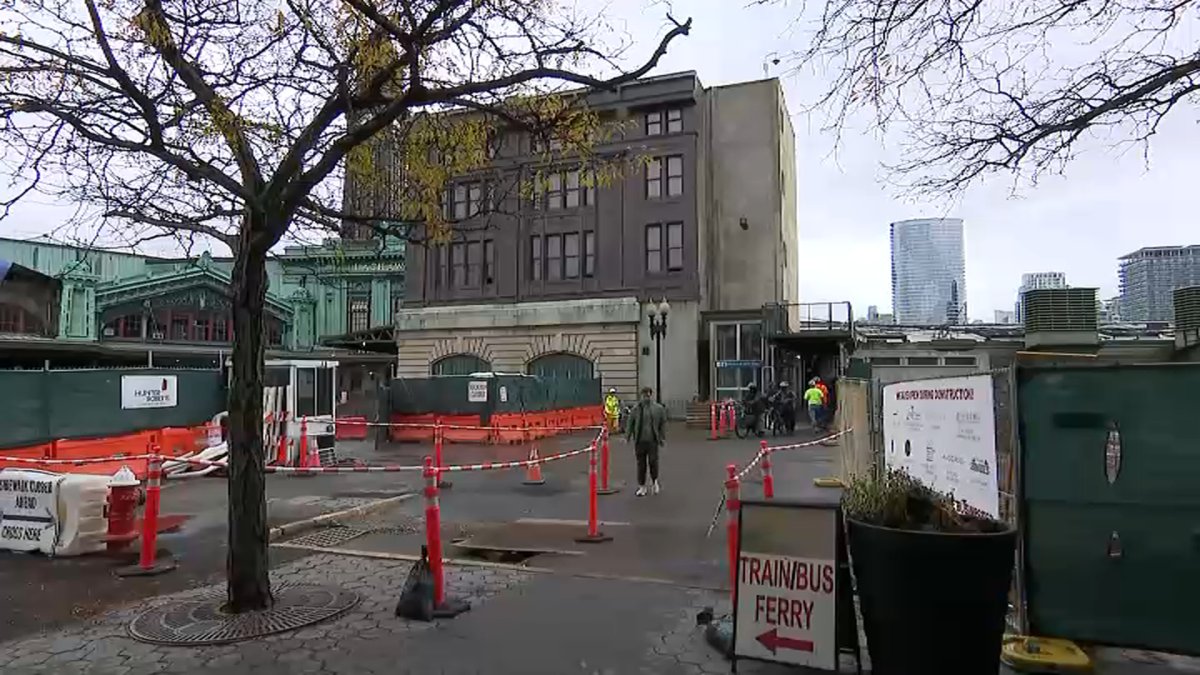 Partial ceiling collapse at Hoboken Terminal turns out to be falling ...