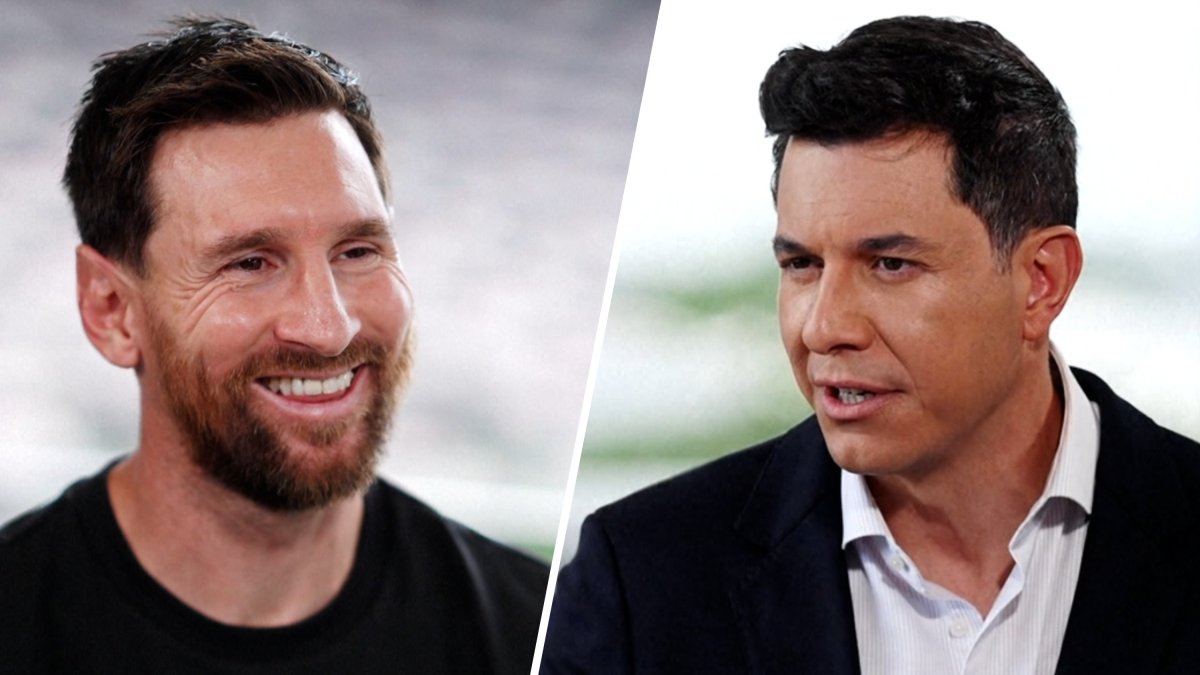 Lionel Messi’s rare interview with NBC’s Tom Llamas – NBC New York