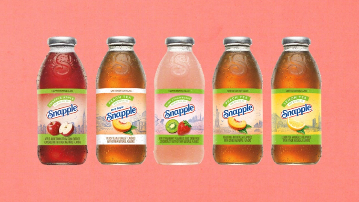 Snapple bringing back iconic glass bottles — but only in 1 state – NBC ...
