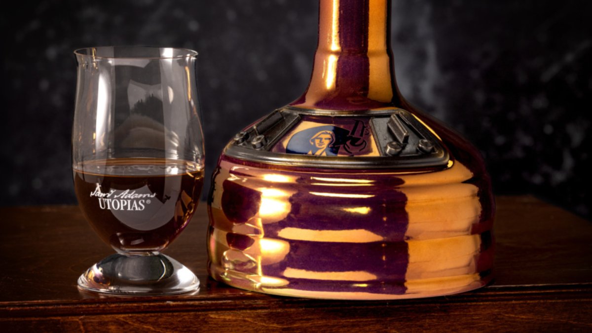 Samuel Adams Utopias 2025 beer reaches 30% ABV – NBC New York