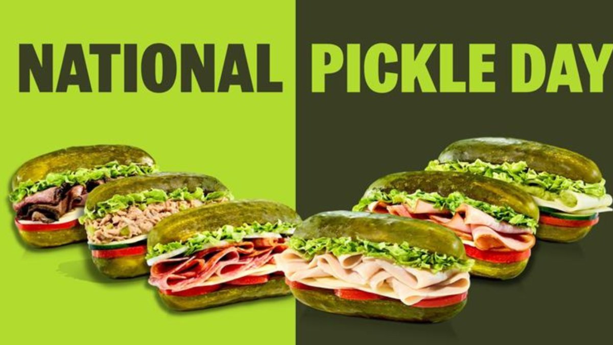 National Pickle Day 2025: Deals from Jimmy John’s and more – NBC New York