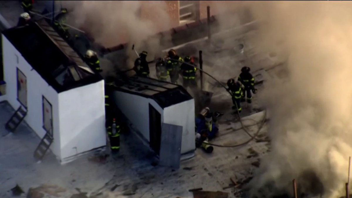 2 firefighters, 2 civilians hurt in Bronx apartment building fire – NBC ...