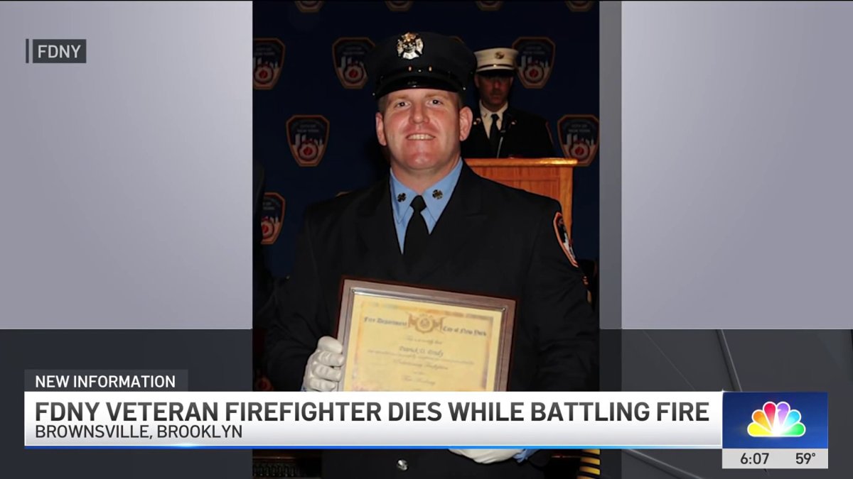 FDNY veteran firefighter dies while battling fire in Brownsville – NBC ...