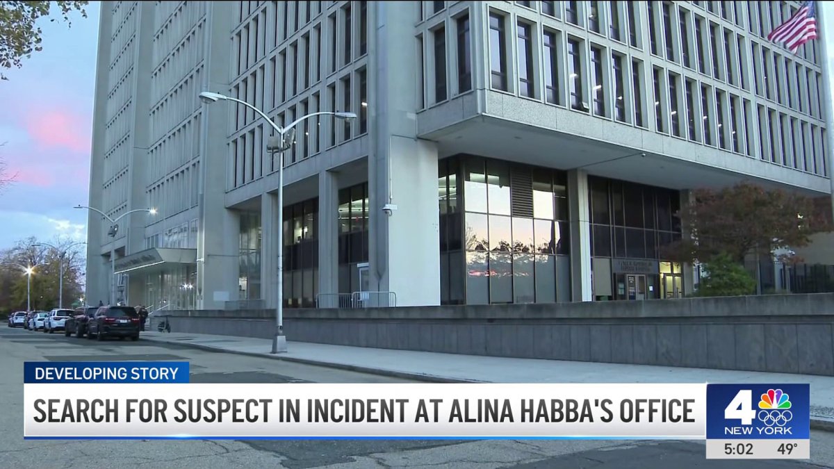 Search for suspect in incident at Alina Habba’s NJ office – NBC New York